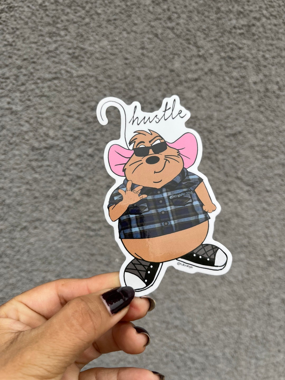 Hustle Gus Gus 4 Inch Sticker / Gus Gus Cinderella / Hustle / Sticker ...