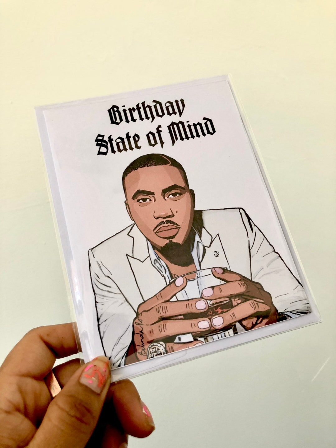 Nas Birthday Card / NAS / Birthday Card/ East Coast / Hip Hop Card - Etsy