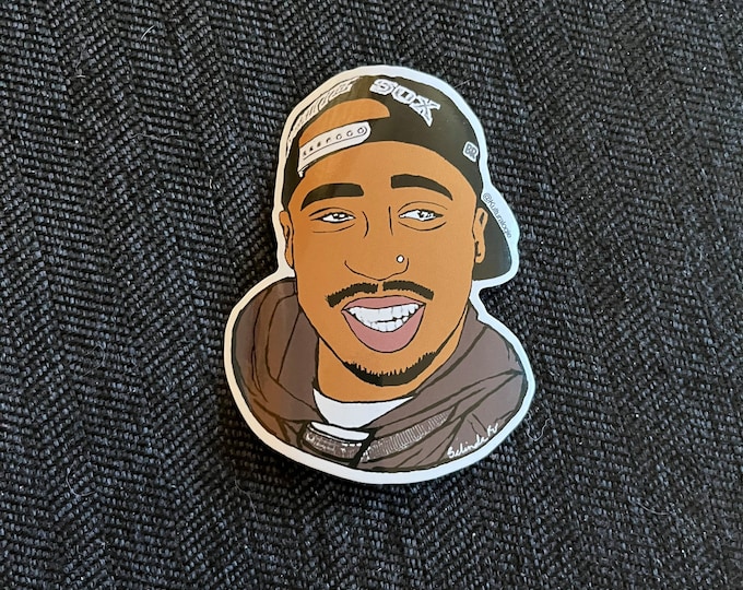 Tupac Sticker, 2pac Shakur Decal, Tupac Png, Tupac Print, Tupac Gifts ...