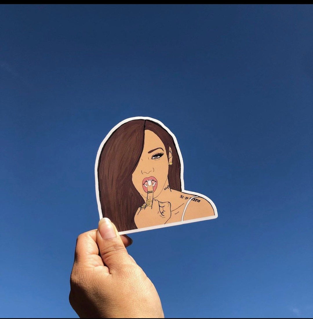 Rihanna Hip Hop 4 Inch Vinyl Sticker / Riri / Fenty / Sticker / Vinyl ...