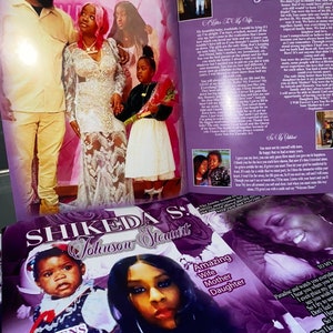 50 Printed Funeral Programs Magazine Style - Etsy