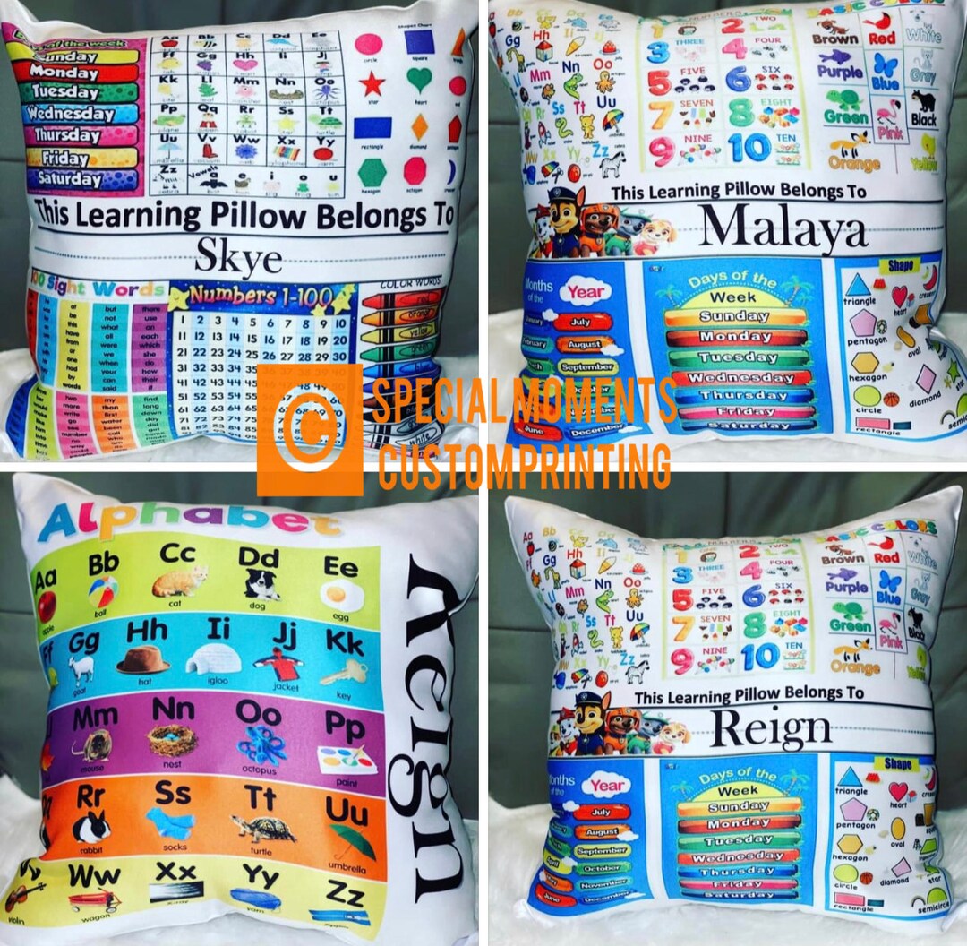 Learning Pillow - Etsy