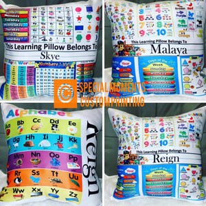 Learning Pillow - Etsy