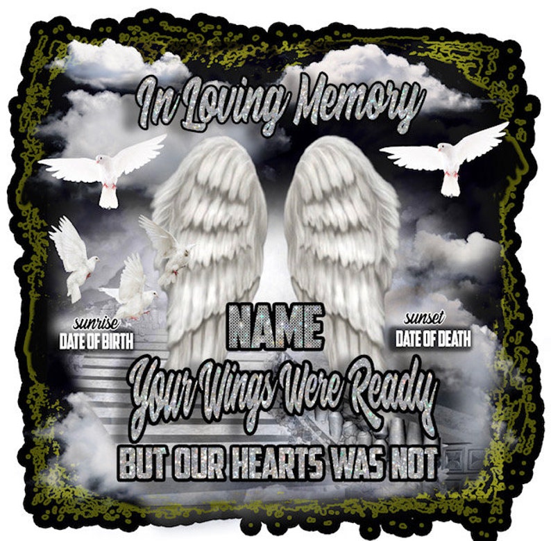 Photoshop Half T-shirt Design. Affinity Designer. Funeral RIP - Etsy