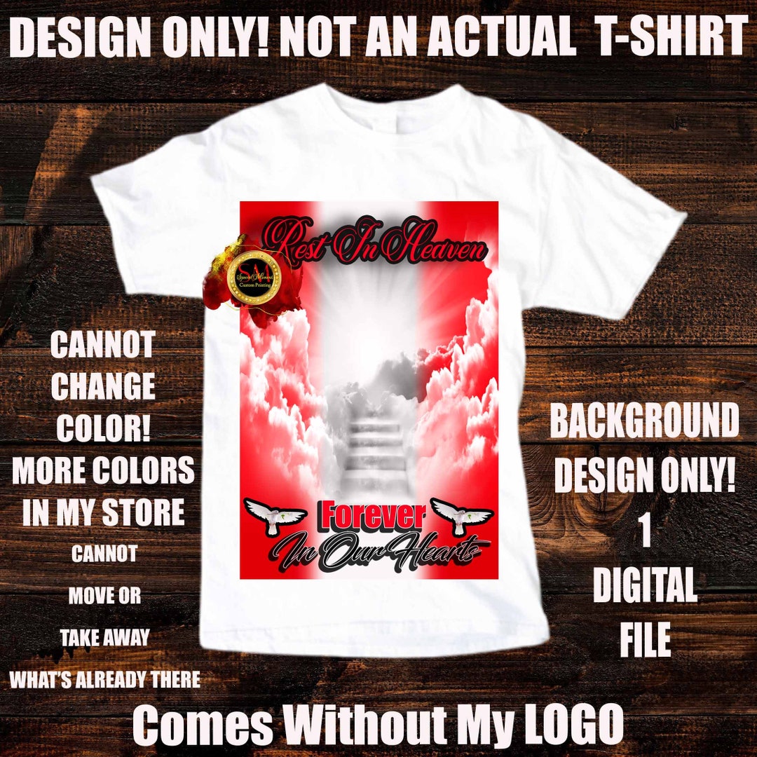 Center T-shirt PNG Design, Memorial, RIP Design, Funeral Background PNG ...