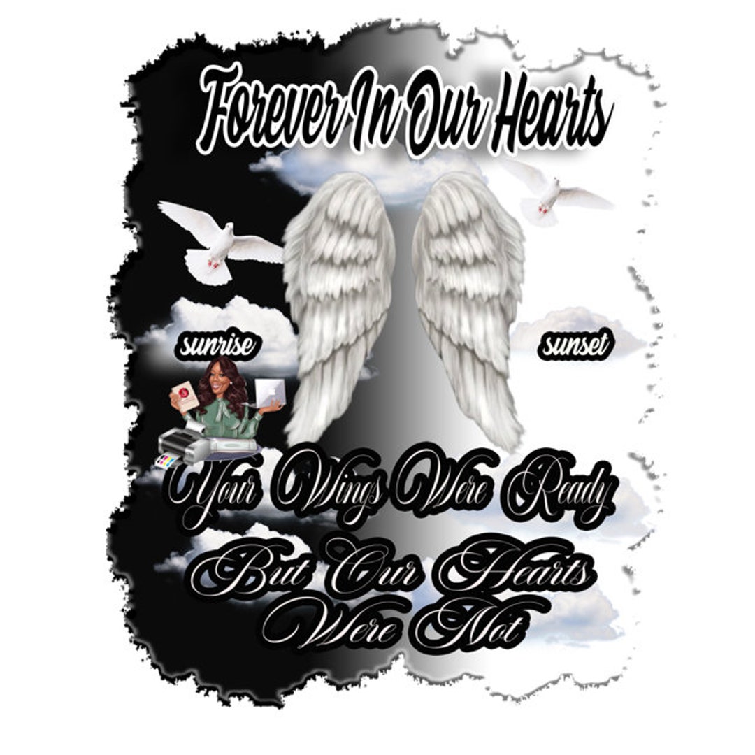 Center T-shirt PNG Design, Memorial, RIP Design, Funeral Background PNG ...