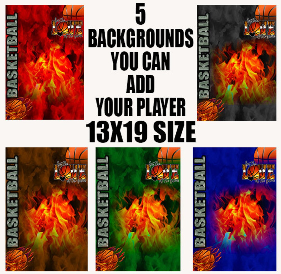 5 Basketball Digital Backgrounds, Athlete Sports, Basketball Player ...