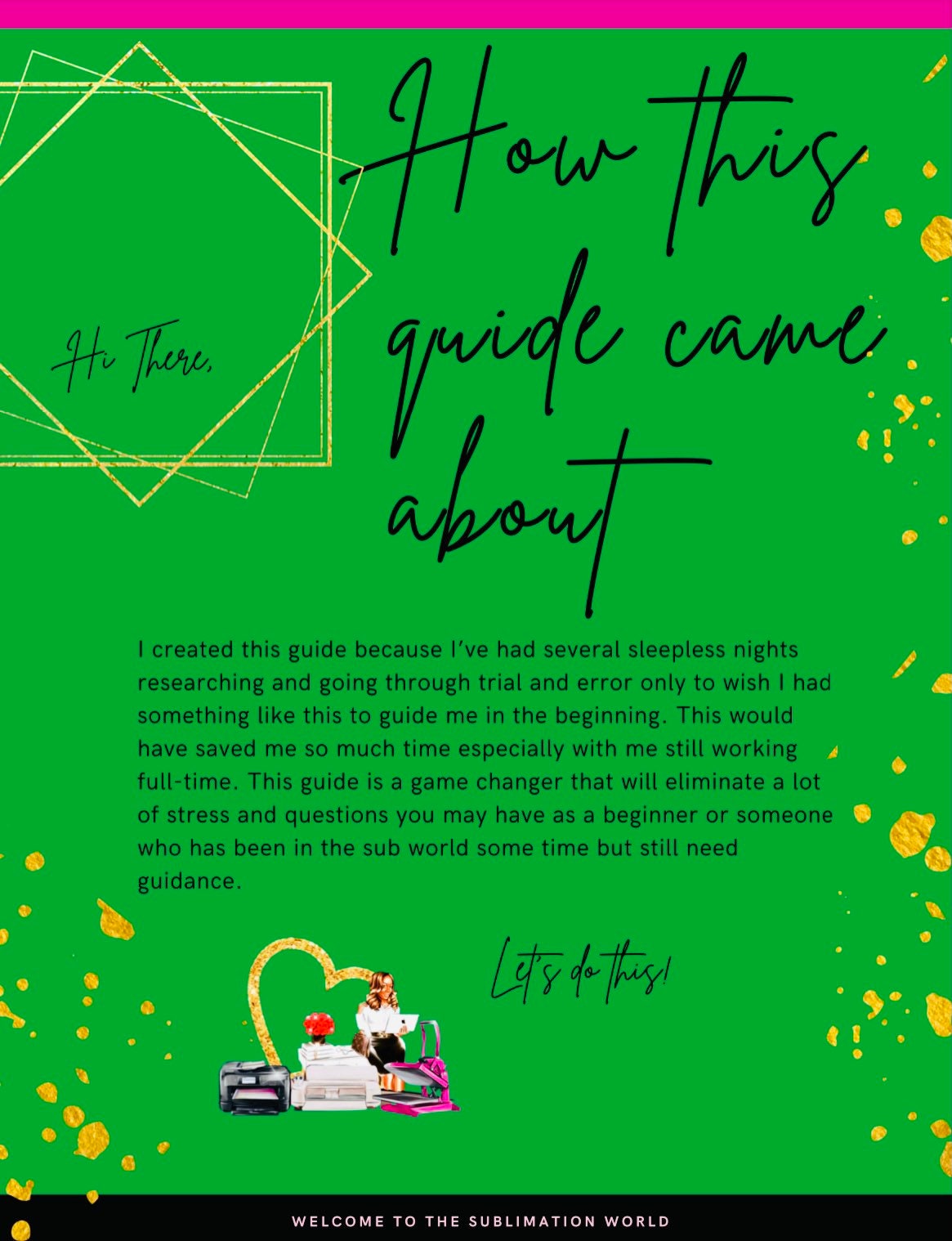 Sublimation Guide for Beginners and Experts Digital Ebook | Etsy