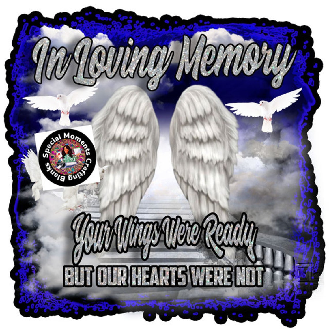 Center T-shirt PNG Design Memorial RIP Design Funeral - Etsy