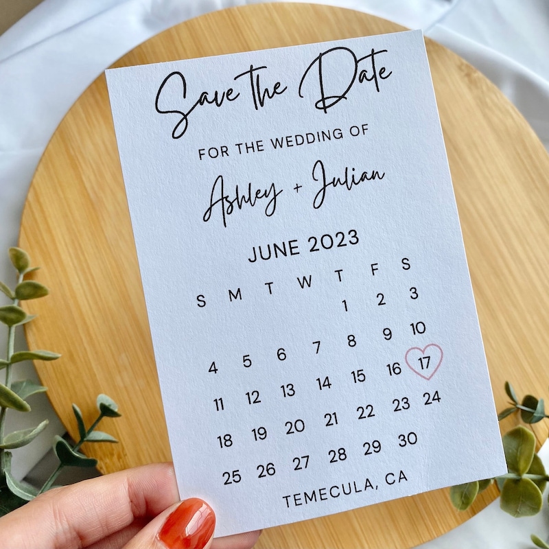 Save the Date Box - Etsy