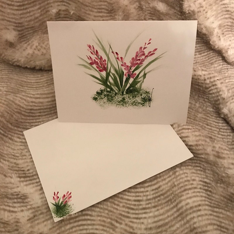 Hand Painted Note Cards - Etsy