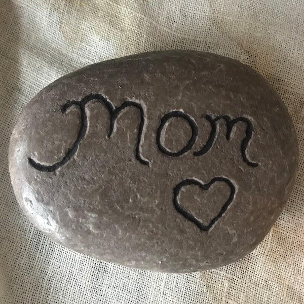 Stones With Personalized Words Engraved - Etsy