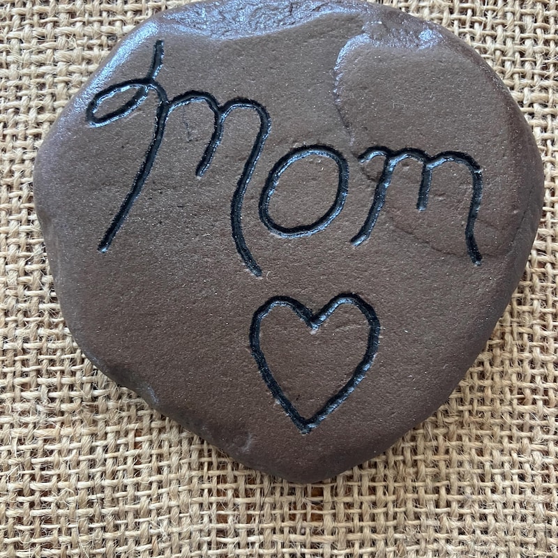 Engraved Stone - Etsy