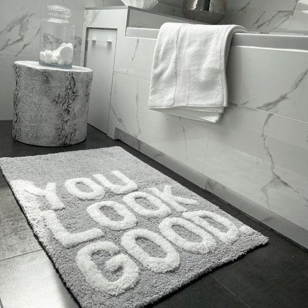 You Look Good Bath Mat - Etsy