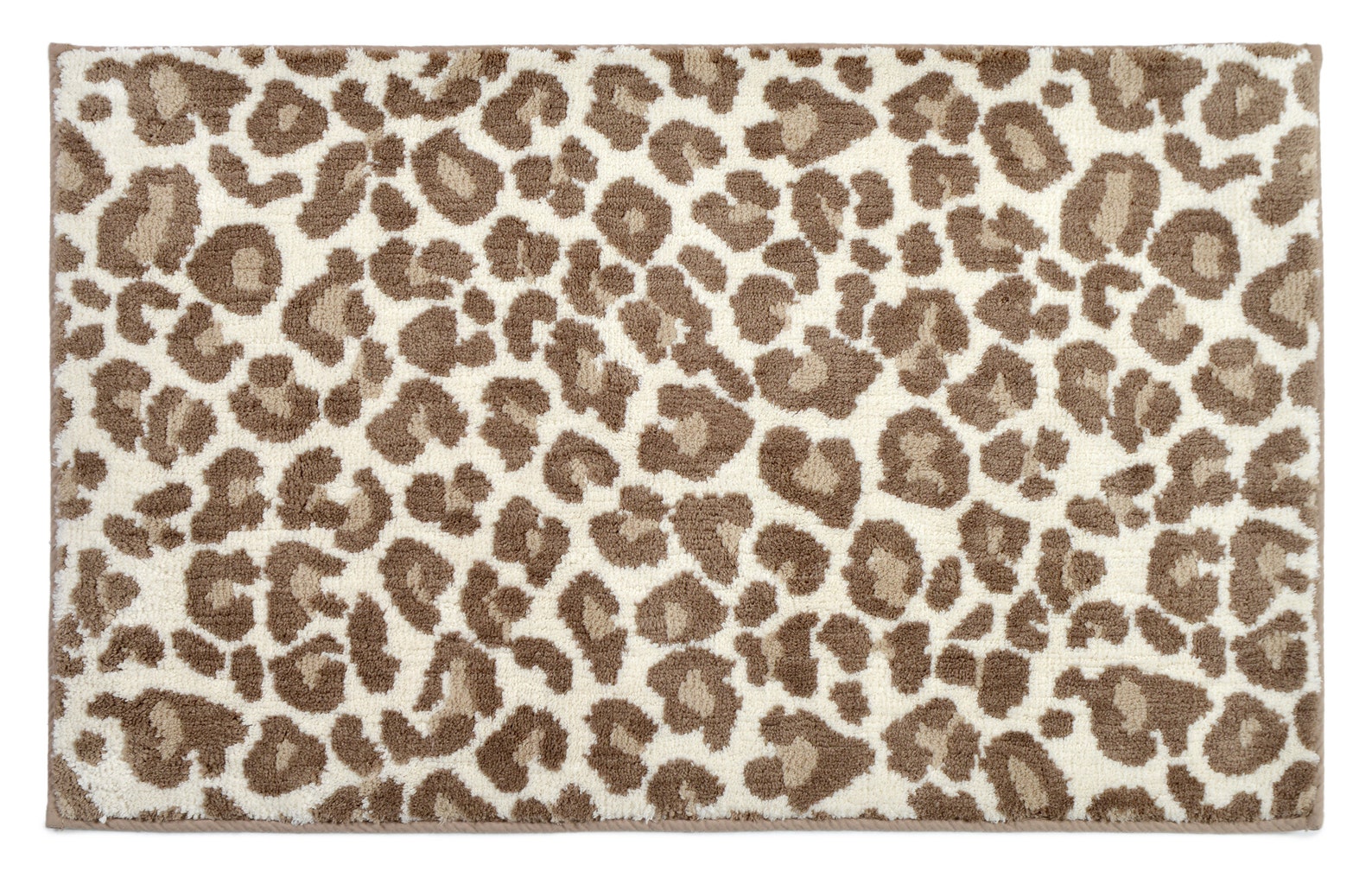 Allure Luxury Non-slip Leopard Print Bath Mat - Etsy UK