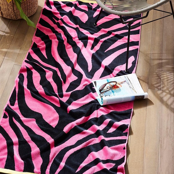 Zebra Towel - Etsy