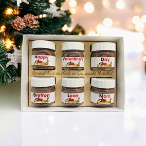 Nutella Gift Box With Spreader Personalized Gift for Him or Her ...