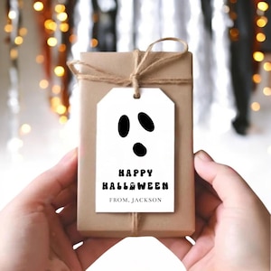 Ghost Gift Tags for Kids [student Halloween Favors, Students Labels ...