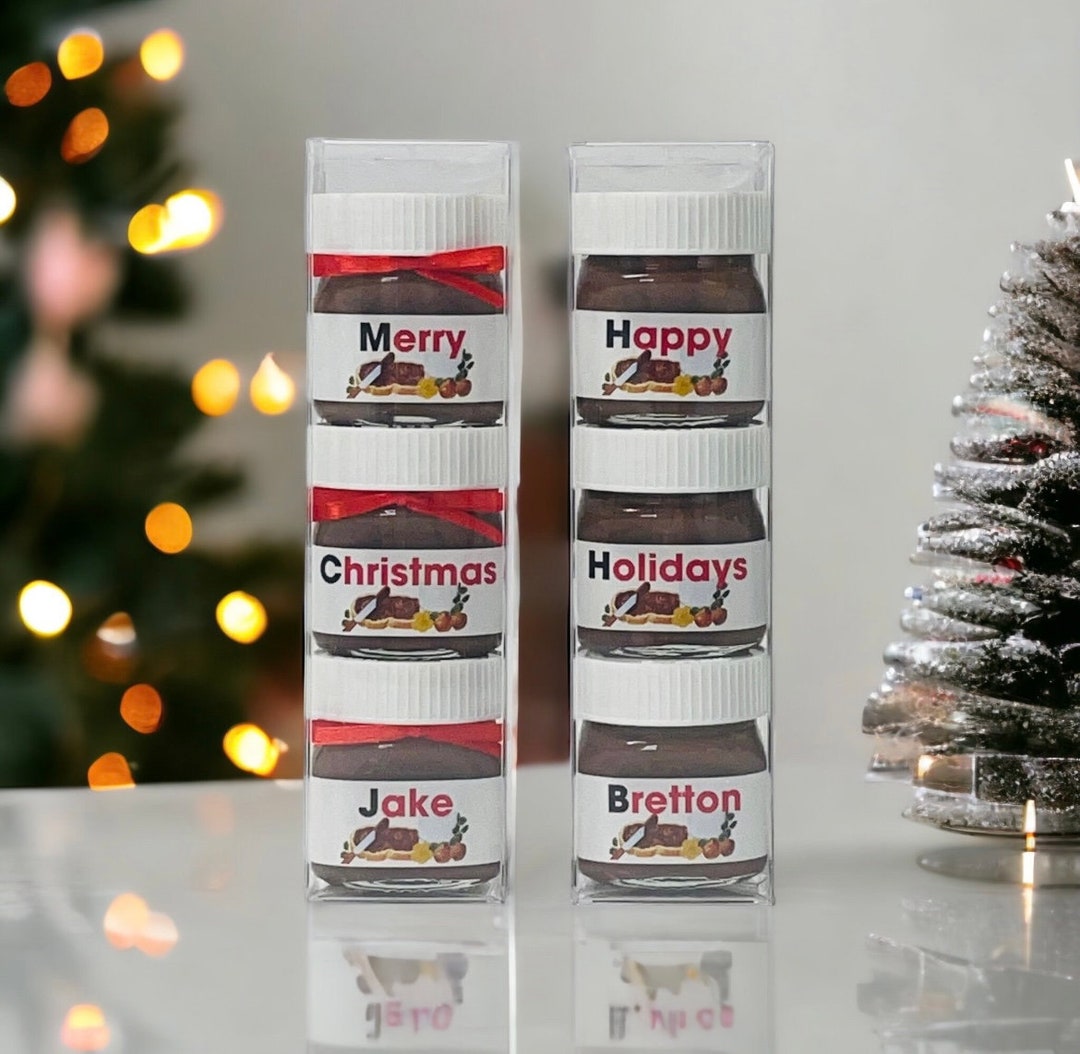 Christmas Stocking Stuffer Gift Box • Personalized Name Gift • Mini ...