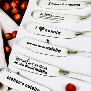 Nutella Gift Box With Spreader Personalized Gift for Him or Her ...