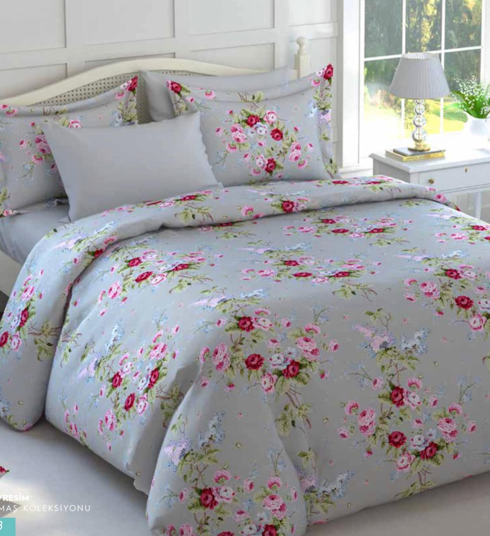 Beautiful Vintage Bedding Set 100% Cotton Provence Shabby - Etsy UK