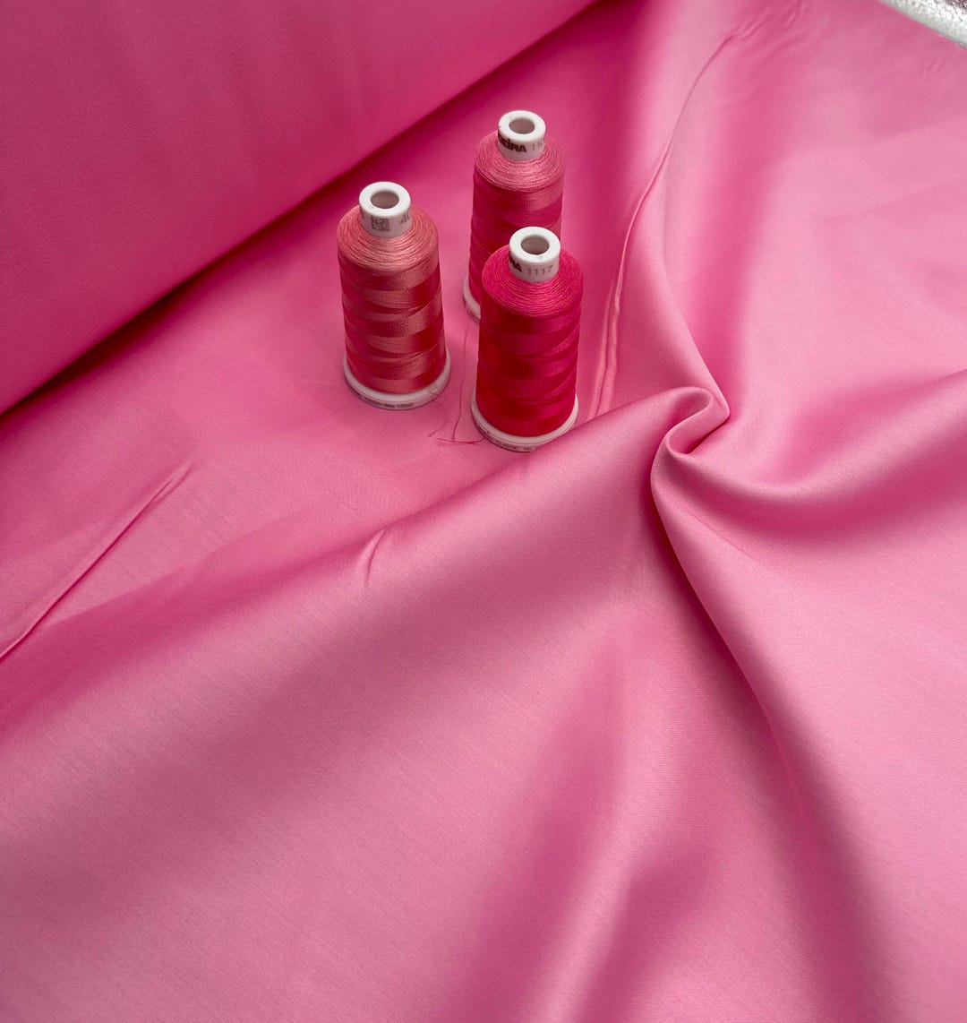 Baby Pink Premium 100% Cotton Satin. 240 Cm Width - Etsy