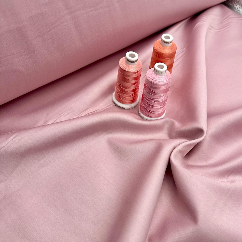 Dusty Rose Fabric - Etsy UK