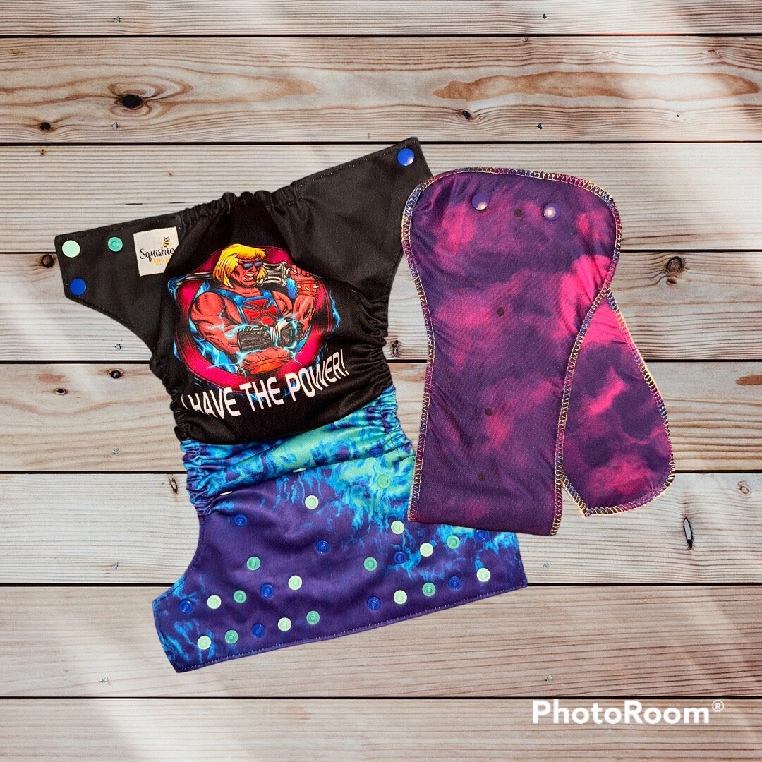 Ready to Ship! Handmade AI2 Cloth Diaper, He-man, I Have the Power ...