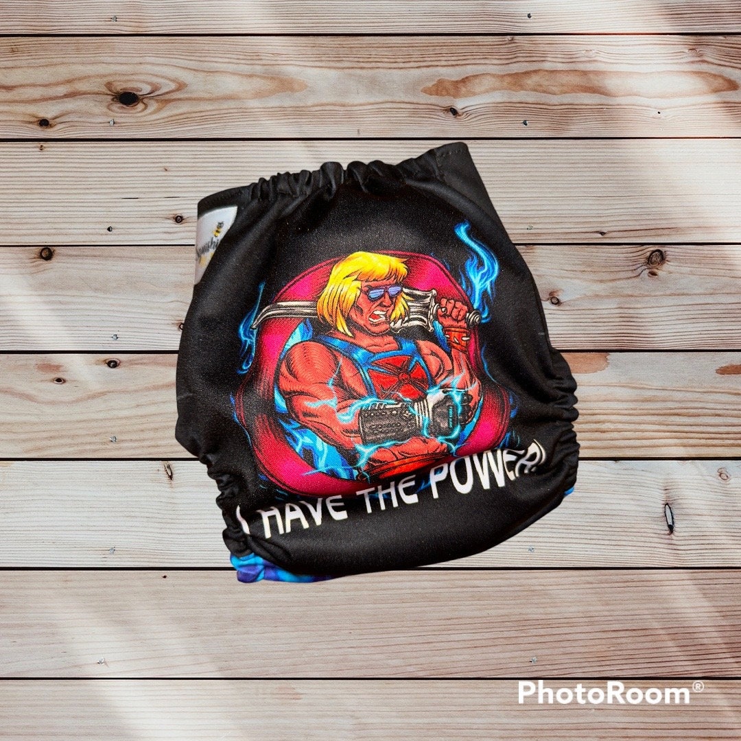 Ready to Ship! Handmade AI2 Cloth Diaper, He-man, I Have the Power ...