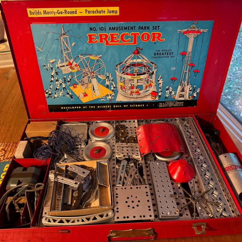 Vintage Erector Sets - Etsy