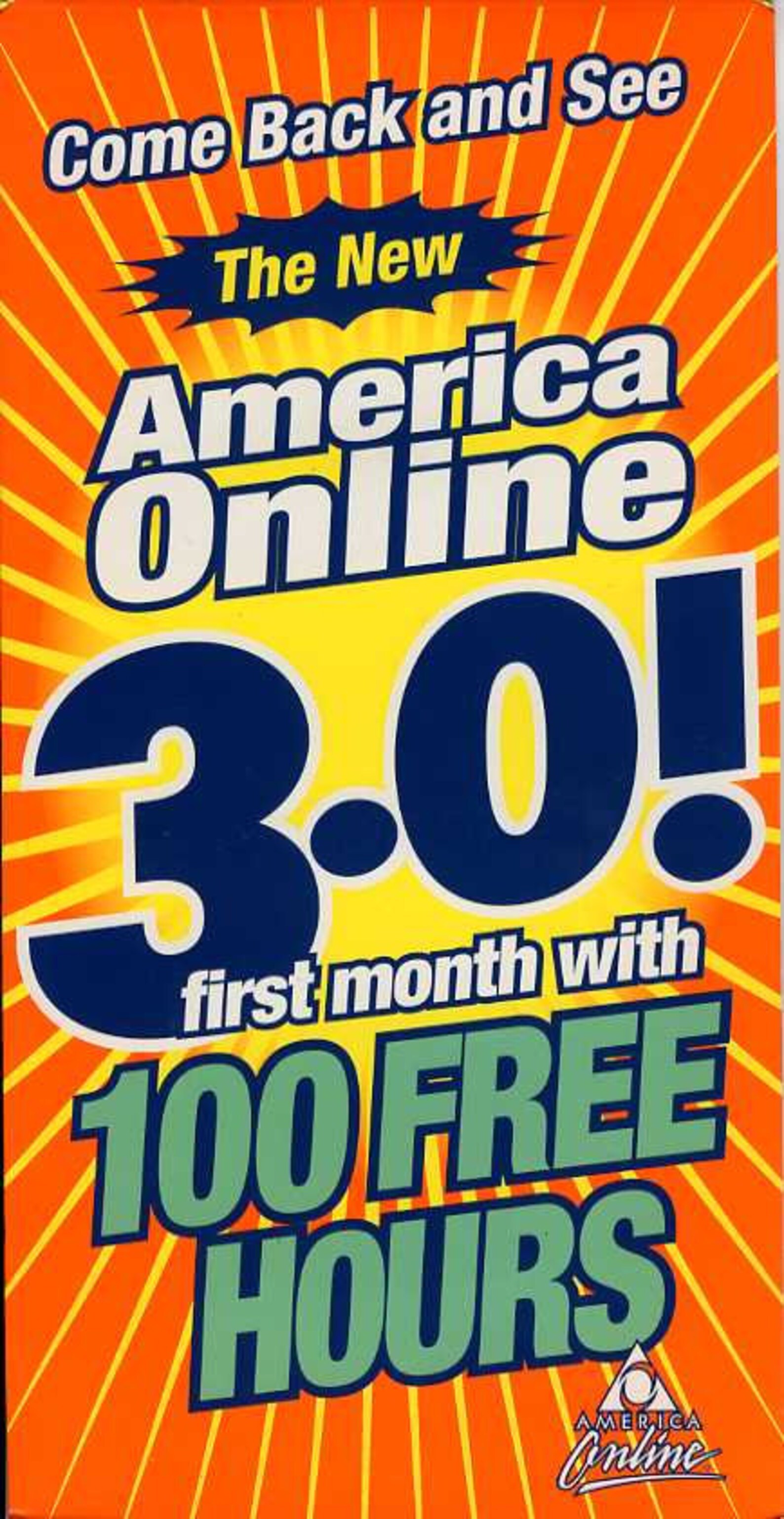 AOL Promotional Disc Collection Ca 1980s-90s - Etsy