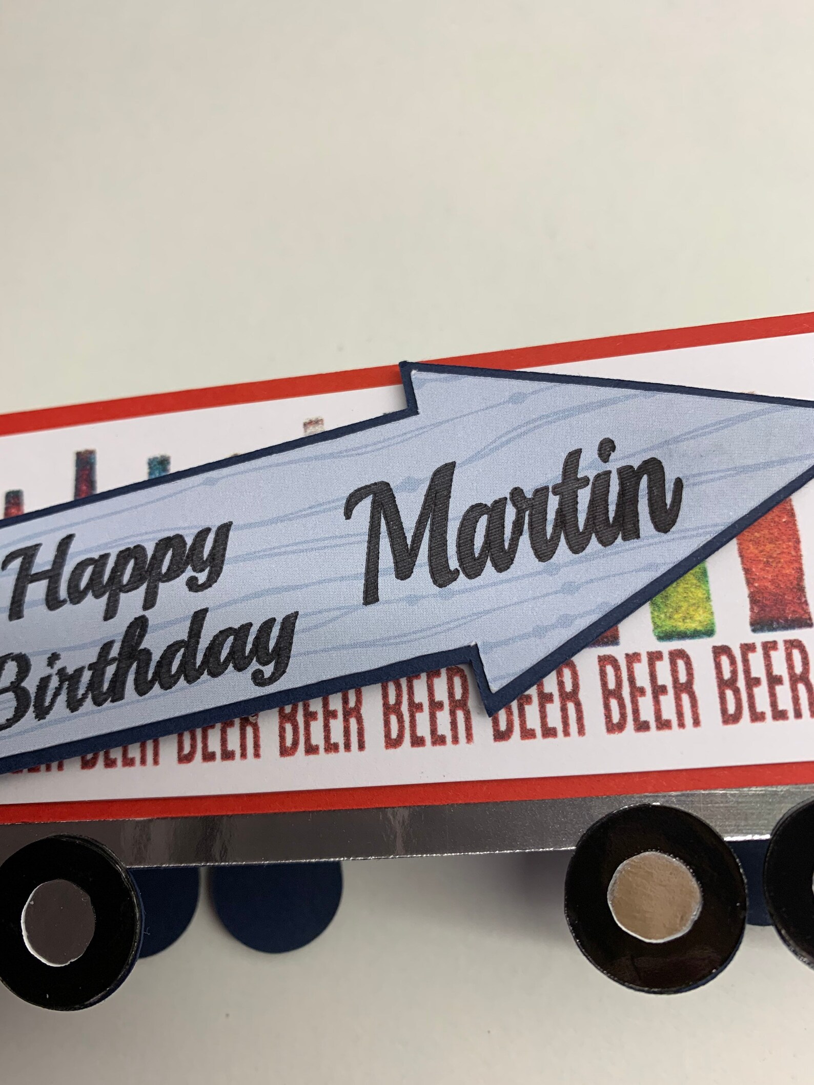 Truck Birthday card HGV Birthday card Fathers day 3D truck | Etsy