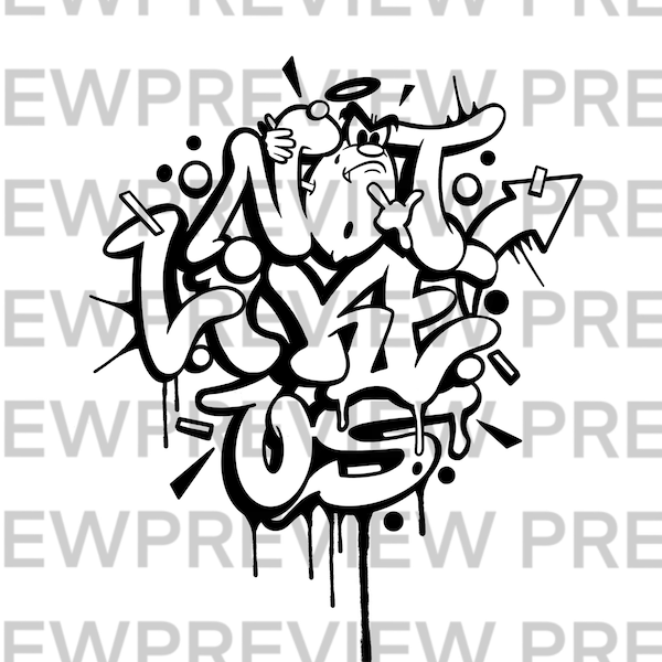 Graffiti They Not Like Us - Etsy