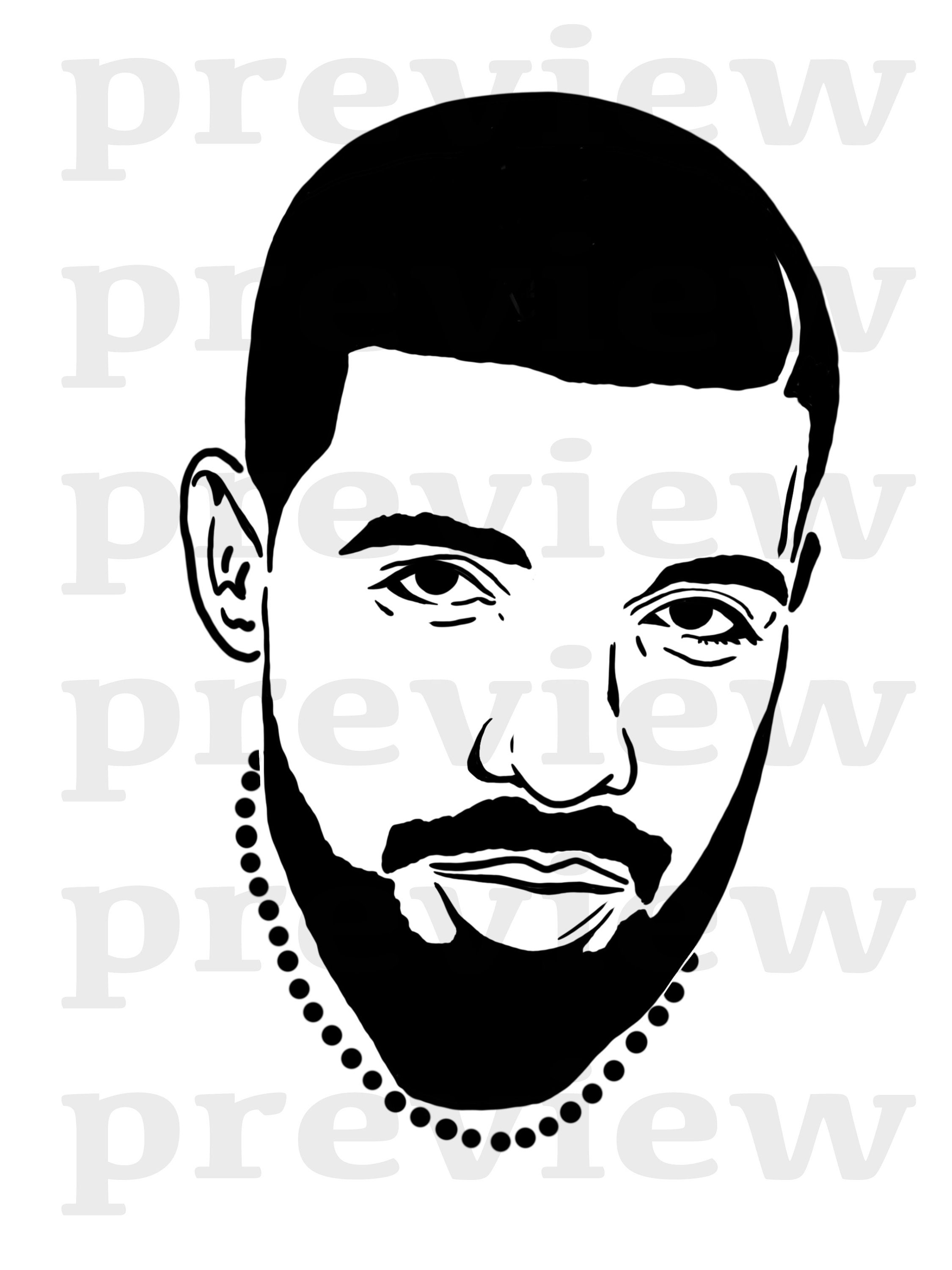 Drake Stencil