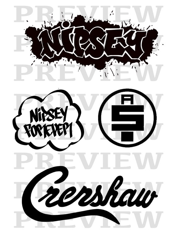 Nipsey Hussle Svg Bundle Svg Bundle Nipsey Hussle Svg File Perfect For
