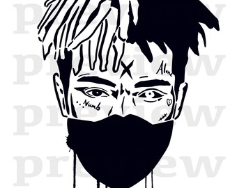 Xxxtentacion Svg - Etsy