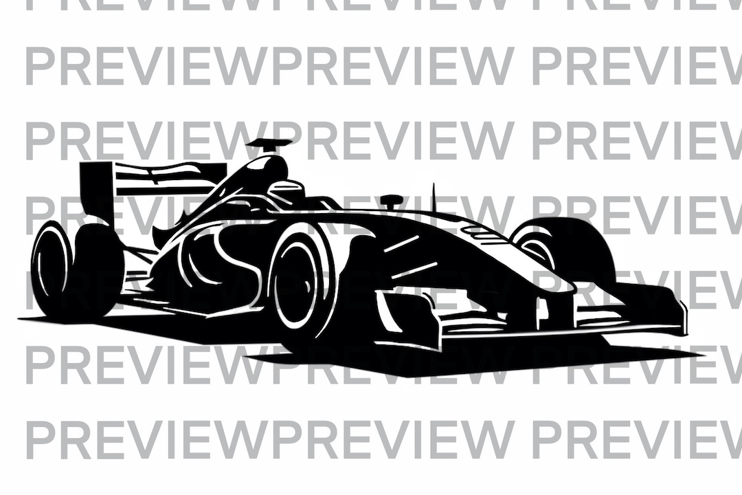 F1 Formula 1 Race Car SVG , Perfect for Cricut SVG Download - Etsy