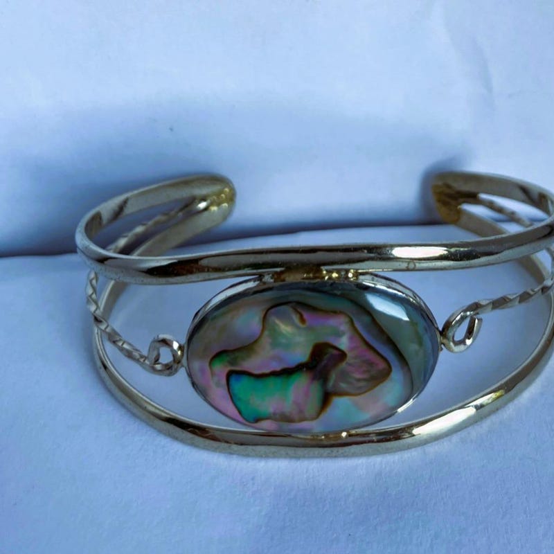 Abalone Bracelet - Etsy