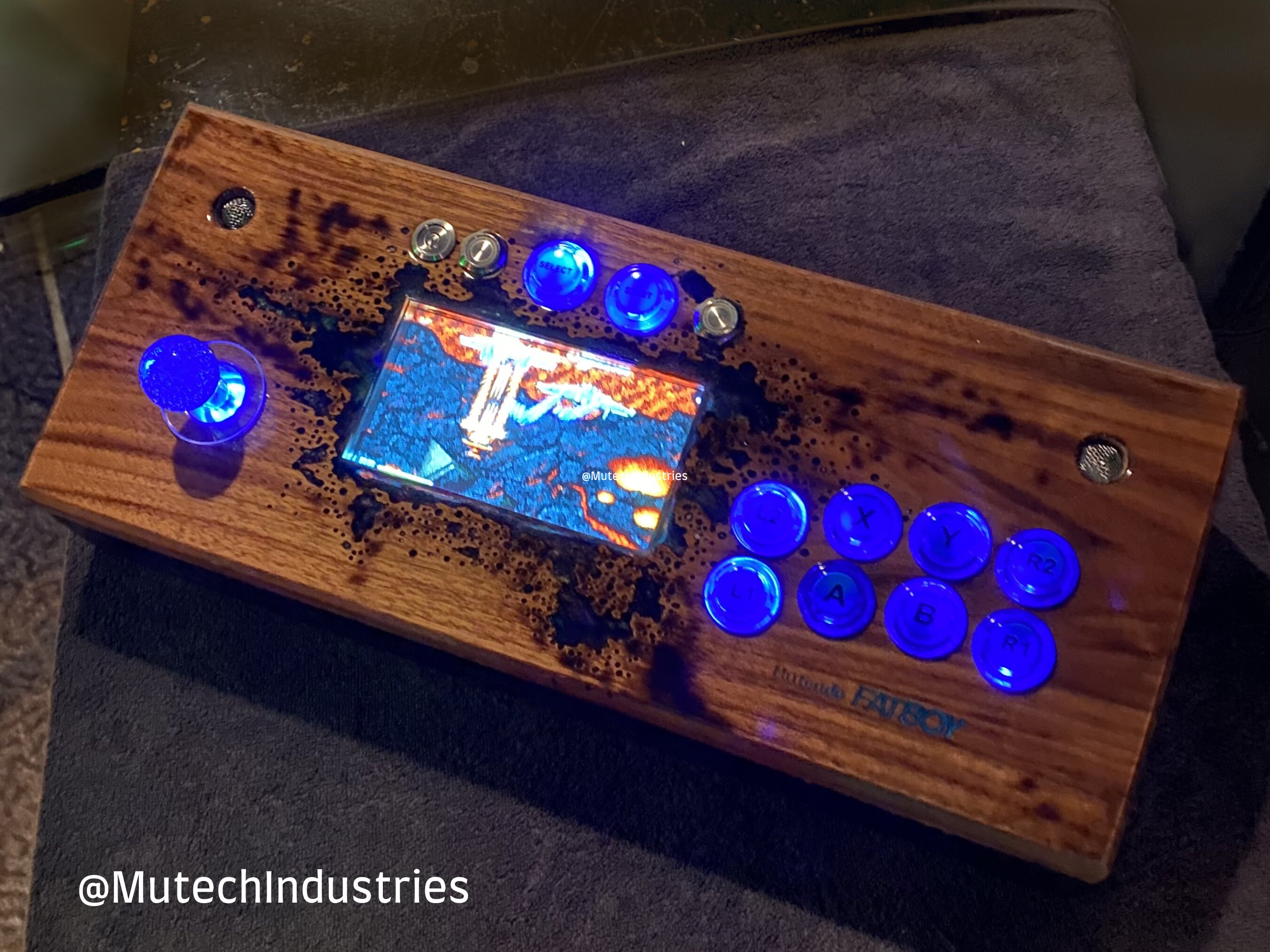 Arcade Machine Mini Custom Retro Walnut Controller - Etsy