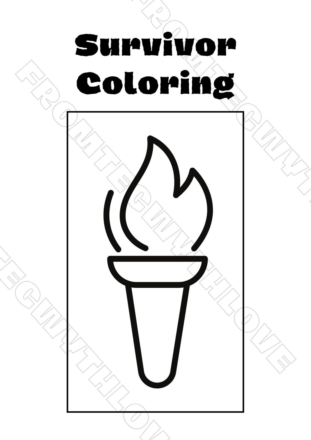 Survivor Coloring Pages Printable Coloring Pages