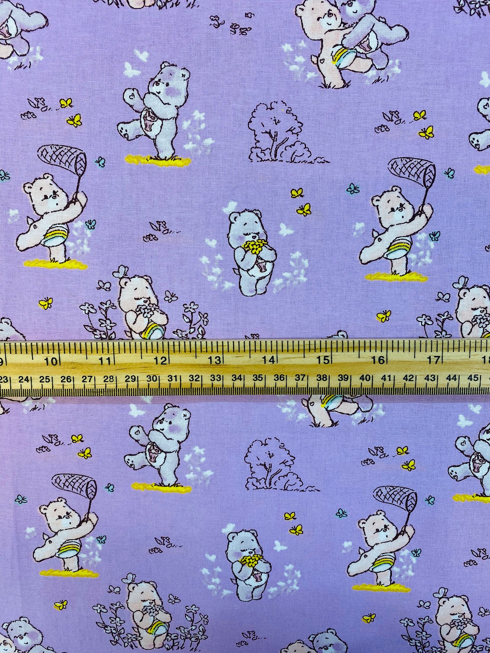 CARE BEARS FABRIC 100% Cotton Licensed Official Craft - Etsy UK