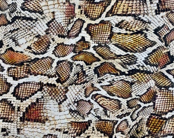 Desert Snakes Fabric Serpentine by Ceciliamok Desert Animal Snakes ...