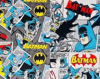 Dc Comic Fabric - Etsy UK