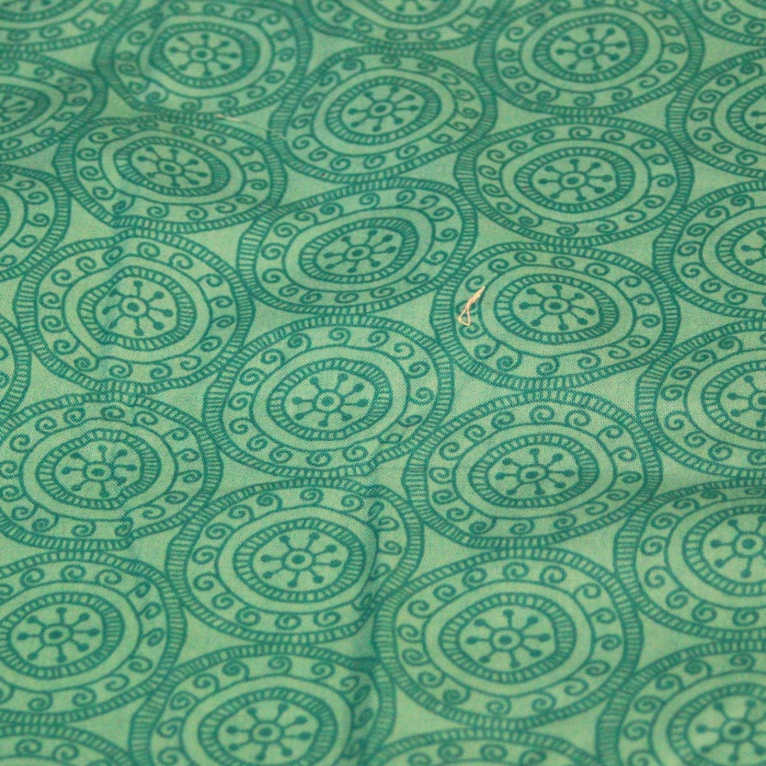 Mosque Teal Fabric Cotton Fabric Material Quilting Novelty Fabric - Etsy
