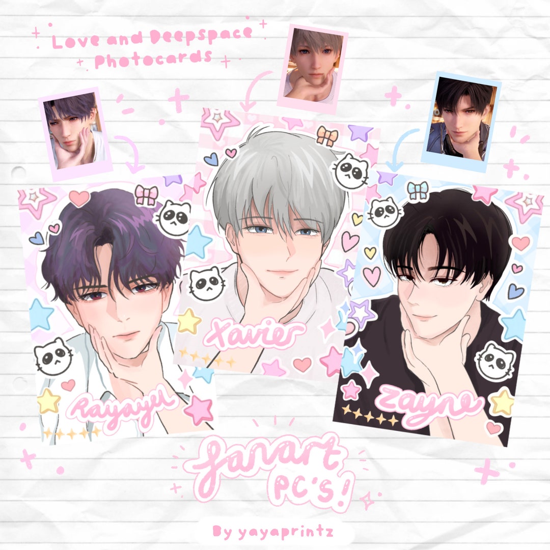 NEW - Love and Deepspace Photocards/sets - Cute, Kawaii, Anime, Deco - Etsy