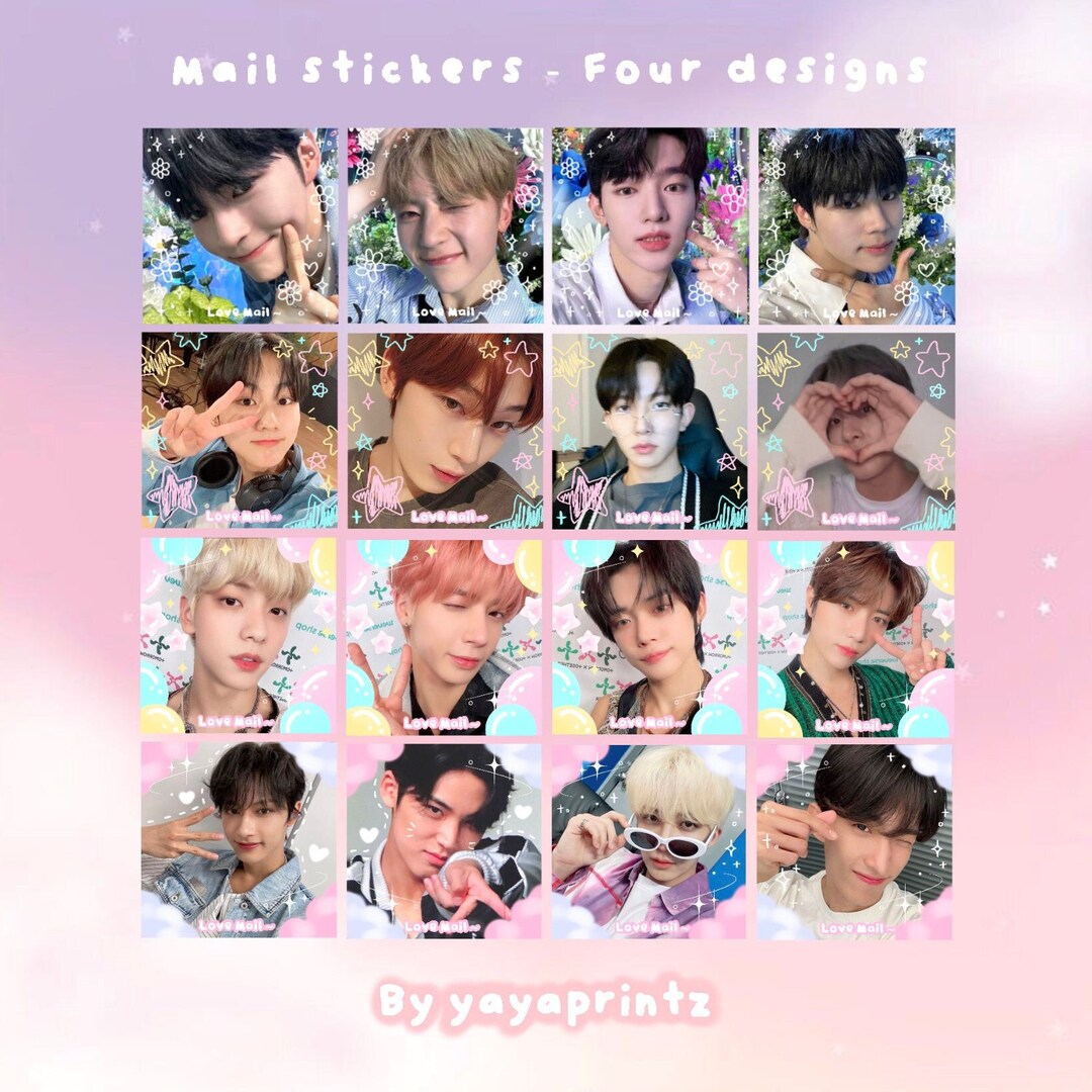 NEW Custom Love Mail Stickers Vinyl Stickers Mail - Etsy