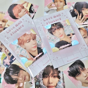 NEW Love Mail Kpop Sticker Packs Vinyl Sticker Pack - Etsy