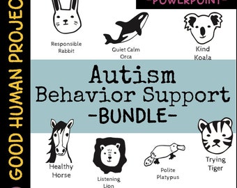 New Behavior Buddies ADHD Bundle Good Human Project | Etsy