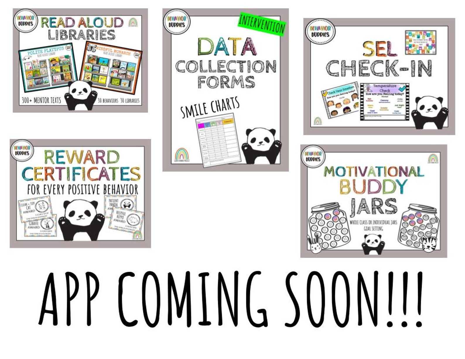 New!! Behavior Buddies ADHD Bundle | Good Human Project | Editable - Etsy