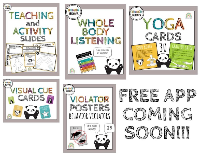 Behavior Buddies: SCHOOL & CLASSROOM Behavior Management System Social ...